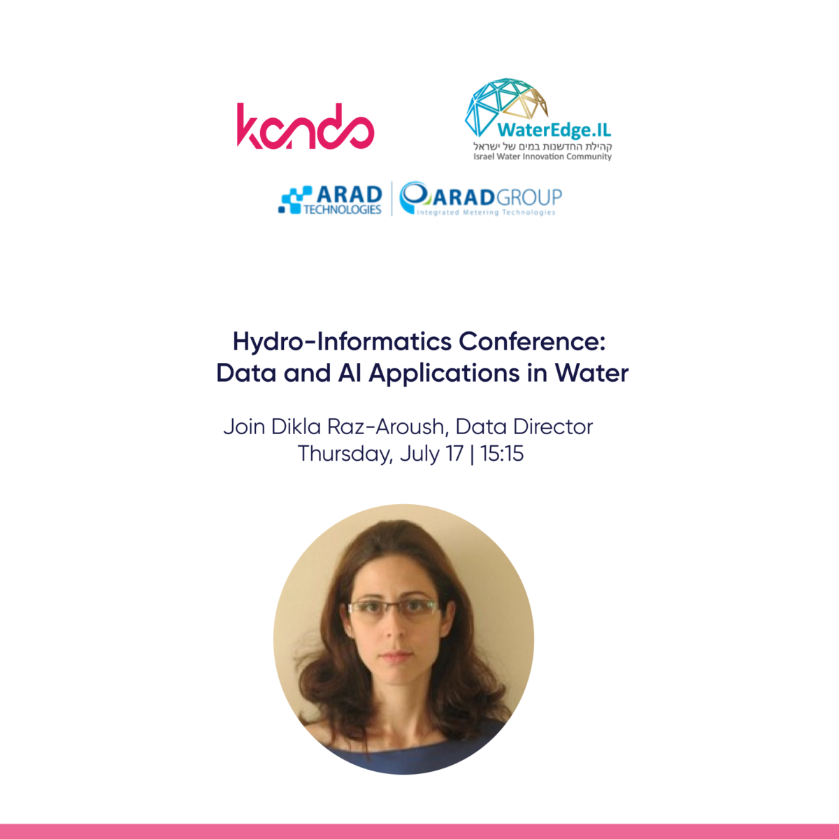 Join Kando at the Hydro-Informatics Conference | Data and AI Applications in Water - Kando